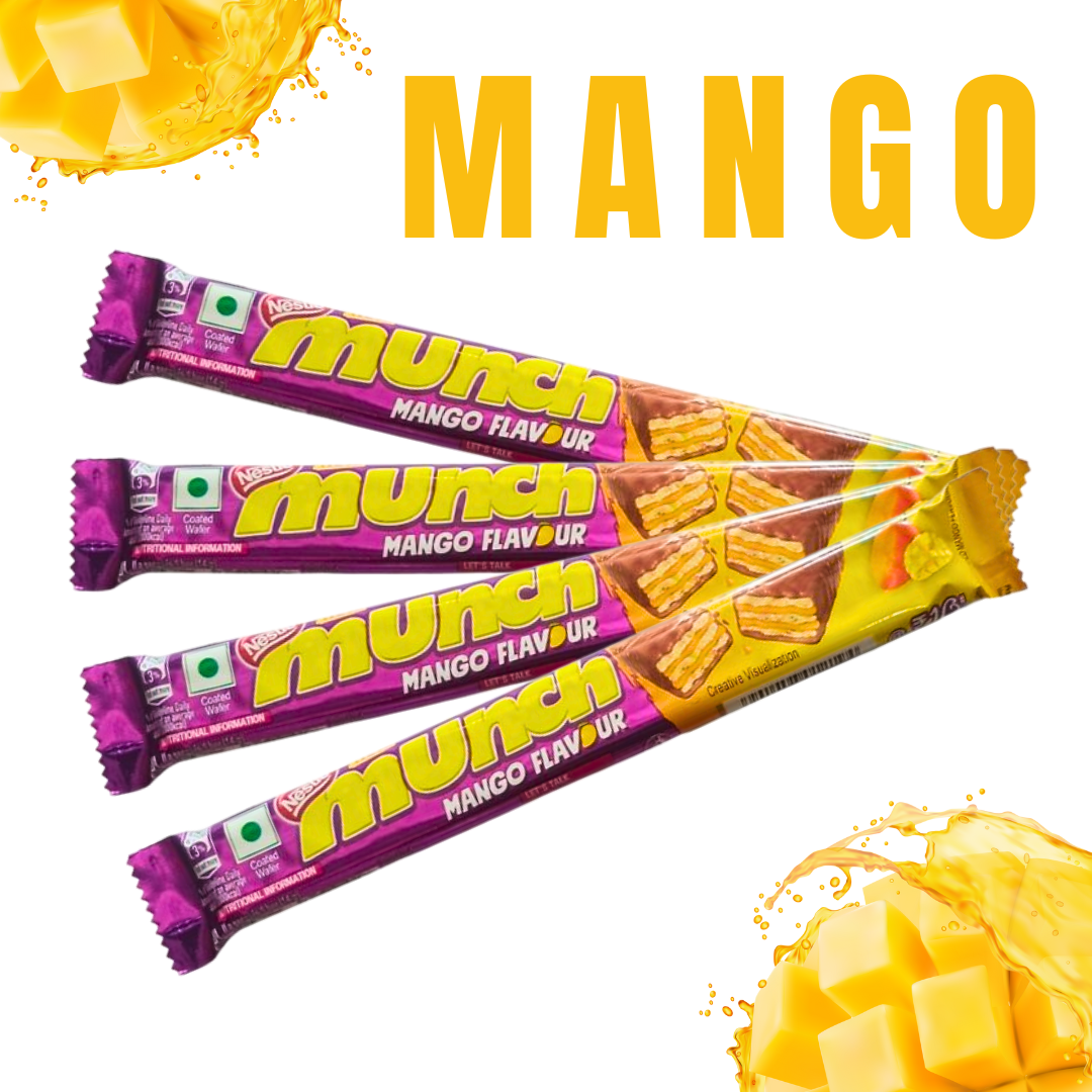 Munch Mango Flavour Chocolate | Imported from india Indian Candies & Snacks - Tangy Shop – TANGY ...