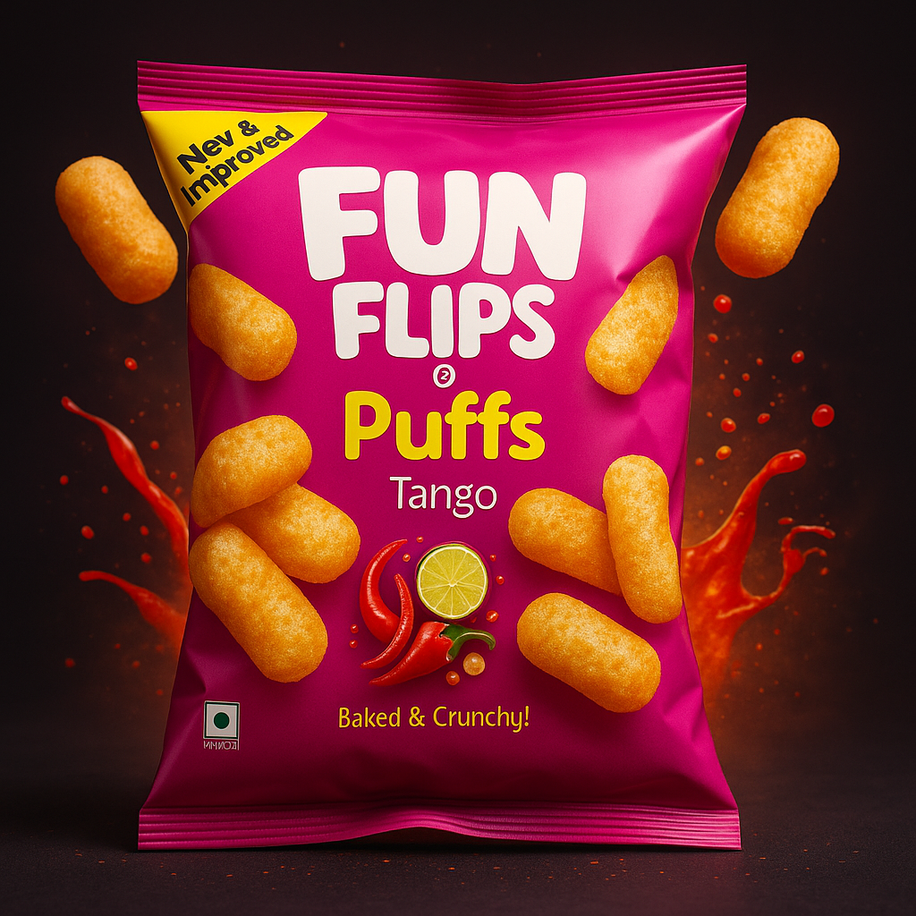 FUN FLIPS TANGO | Imported Indian Puffs - TANGY SHOP