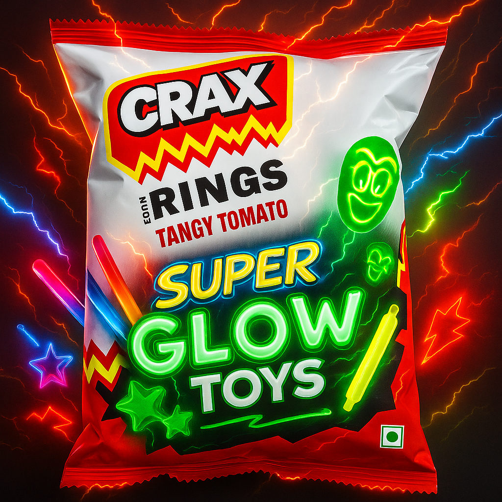 CRAX RINGS TANGY TOMATO | Imported Indian Puff Rings - TANGY SHOP