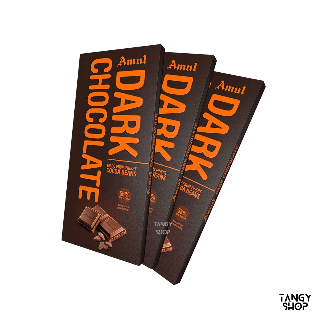 Amul Dark Chocolate | 150g | Tangy Shop Indian Candies & Snacks - Tangy ...
