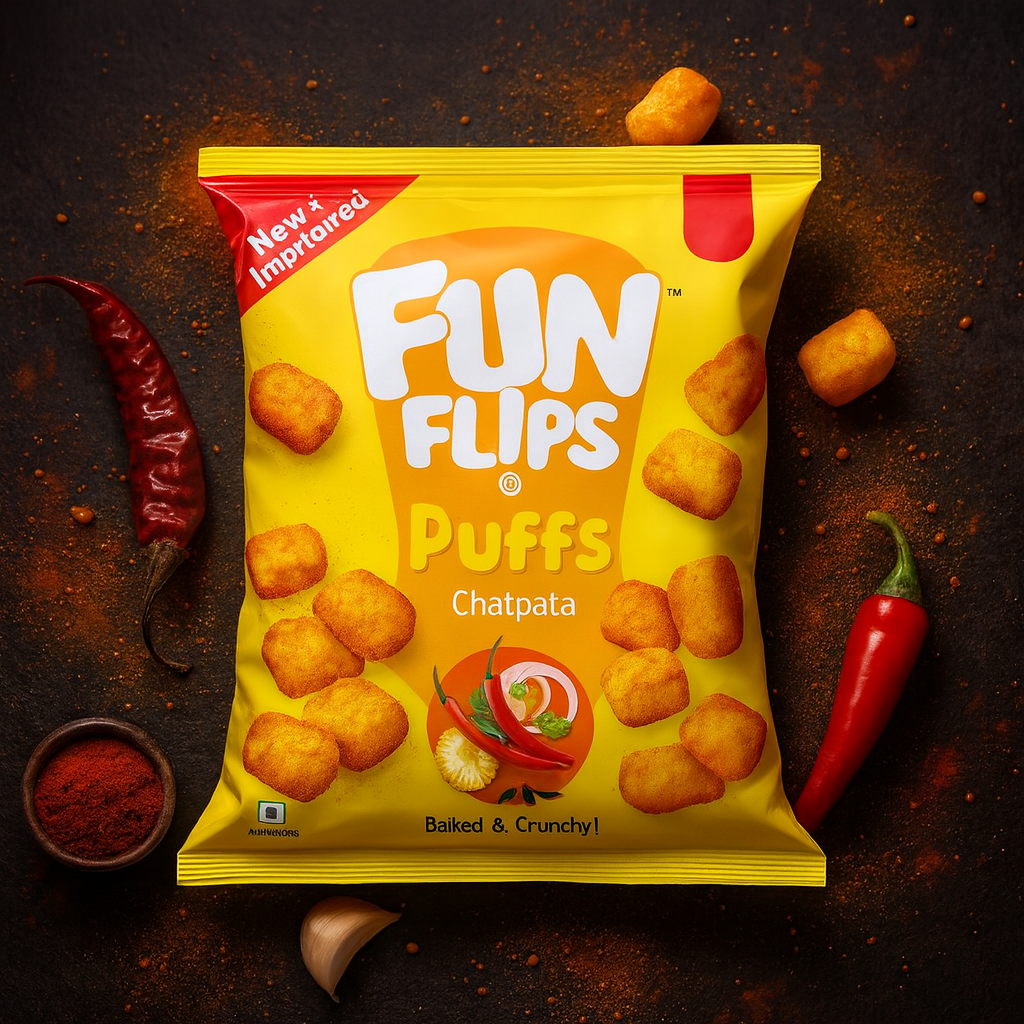 FUN FLIPS CHATPATA | 20 Rs Big Pack – TANGY SHOP